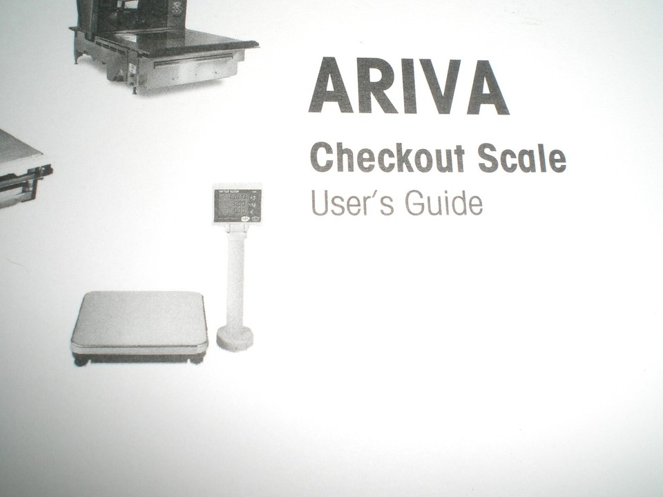 Mettler Toledo Ariva-S-Mini-1070 240oz. CHECKOUT SCALE | eBay