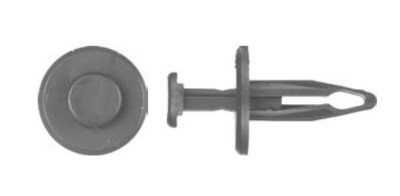 Push Type Retainers 1/4”(6.4m) Hole Size Black Nylon Chrysler # 6501925 ...