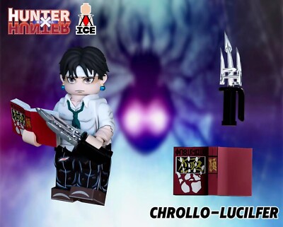 custom 3th party min brick minifig ice Chrollo Lucilfer | eBay