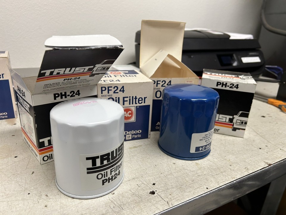 TRUST PH24 AC Delco PF24 NOS Spin On Oil Filter Lot Of 4 | eBay