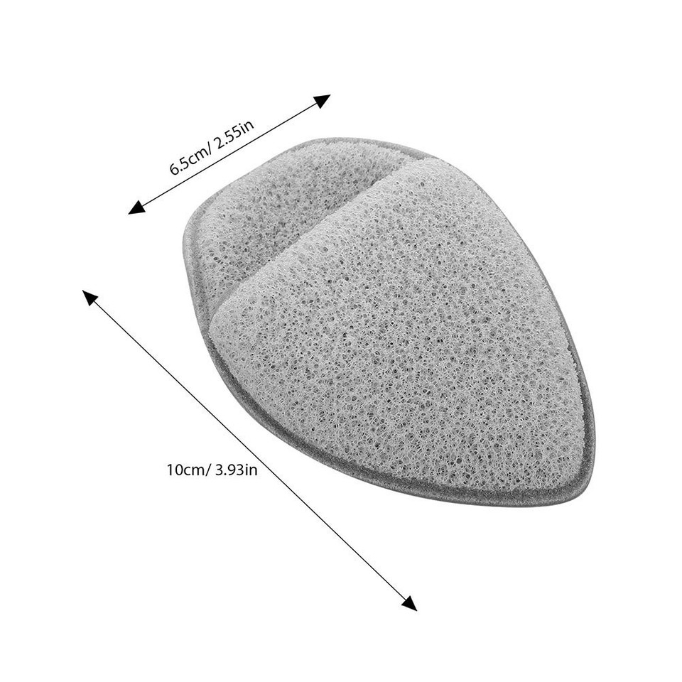 4 Pcs PU Facial Sponge Makeup Triangle Puff Exfoliating Pads For Face ...