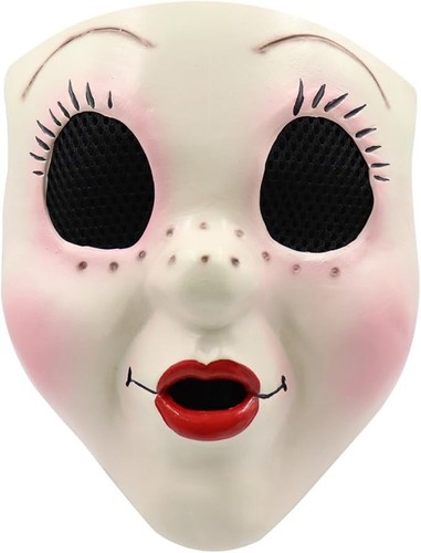Strangers Doll Face Female Mask Cosplay Halloween | eBay