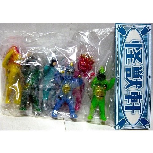 Kaijuken Silver Mask Mini Soft Vinyl C Set | eBay