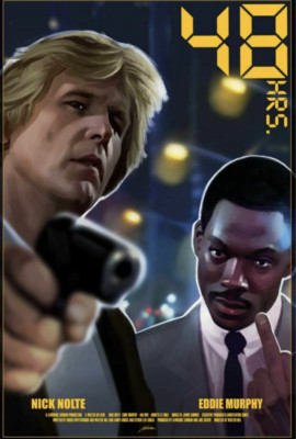 Wondercon 2022 48 Hours Yvan Quinet Movie Poster Giclee Art 24x36 Mondo ...