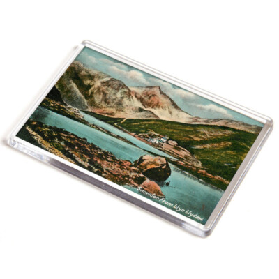 JUMBO MAGNET - Vintage Wales - Snowdon from Llyn Llydaw (b) | eBay UK