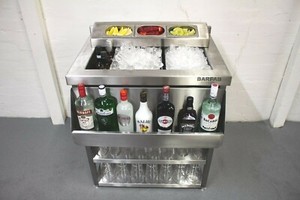 Stainless Cocktail Ice Well Station, Fully Insulated With Stand ...