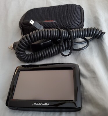 NEXTAR ~ 43LT 4.3" WIDESCREEN GPS NAVIGATION w/ CAR ADAPTER & SD CARD ...