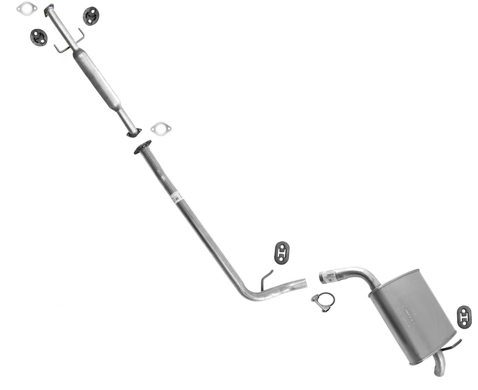 For 2009 2010 KIA Optima 2.4L Resonator Rear Muffler Tail Pipe Exhaust ...