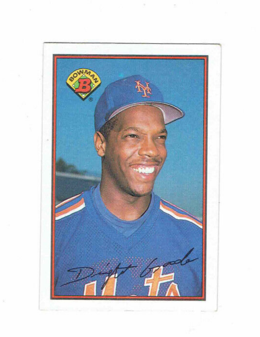 Doc Gooden New York Mets Pitcher #376 Bowman 1989 #Baseball Card | eBay