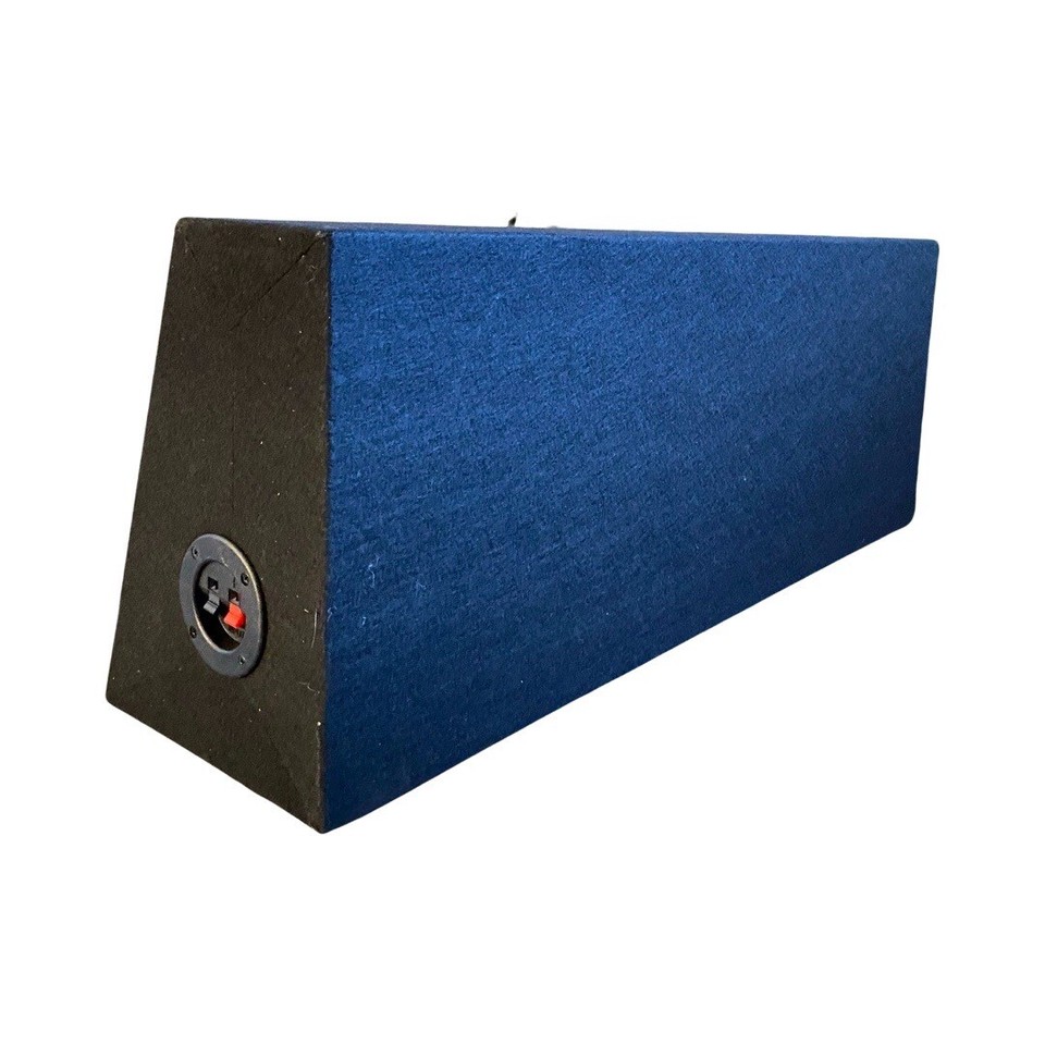 12” Single Sealed Wedge Standard Subwoofer Box Enclosure Car Audio Car ...