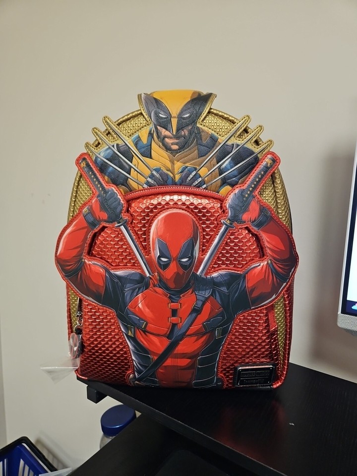 Marvel Deadpool & Wolverine Mini Backpack bw3 | eBay