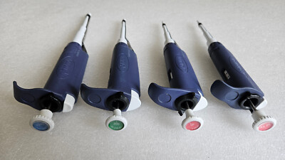 4 Rainin PipetLite LTS Pipette Set L1000, 200, 20 & 2 uL: Calibrated ...