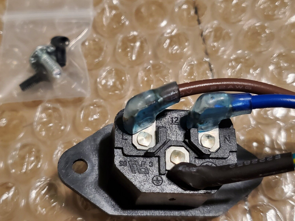 LG 49WL95C Power Plug W/Grounding Screw & Mount Screws - NO MONITOR ...