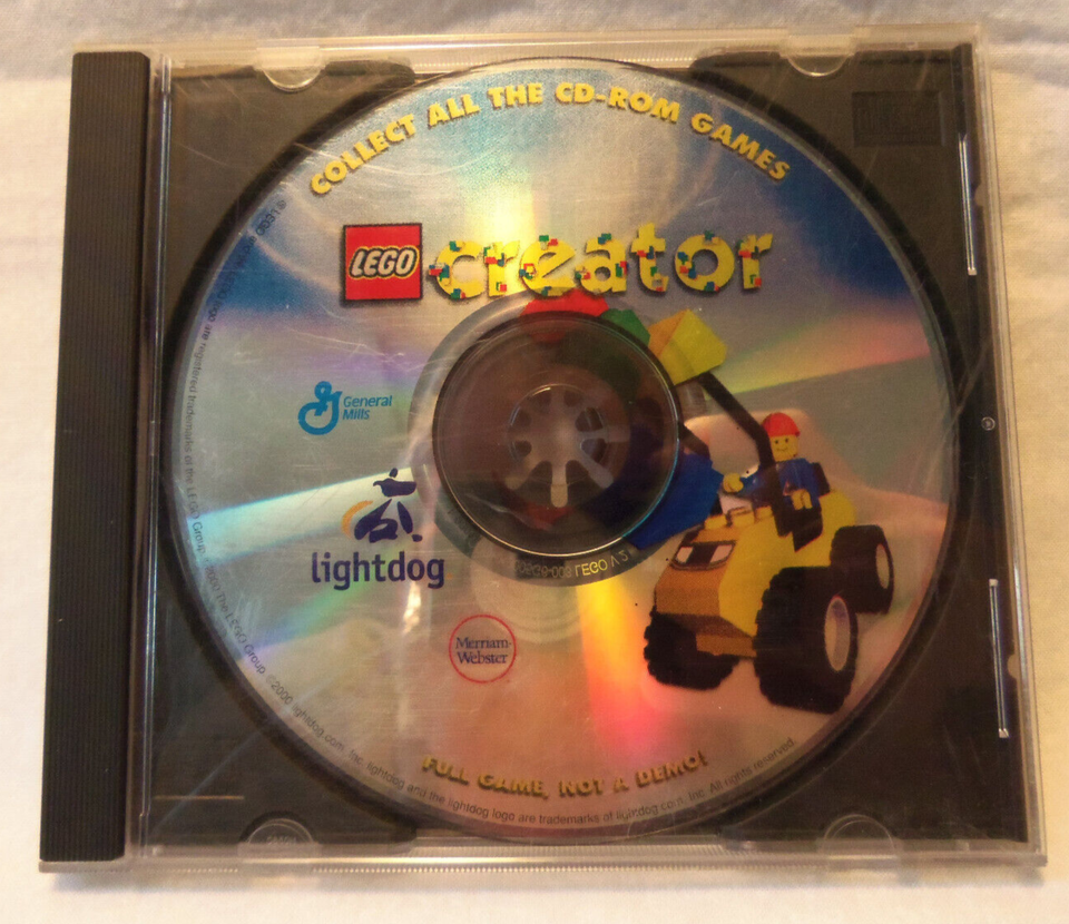 Lego Creator PC Game (Windows 95/98/XP) on CD-ROM | eBay