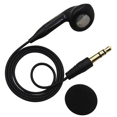 3.5mm Single ear Mono Wire Earphone In Ear | eBay