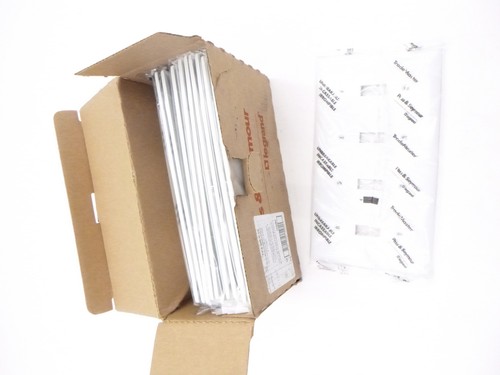 10 Pack: TradeMaster White 4-Gang Switch Cover Nylon UNBREAKABLE ...