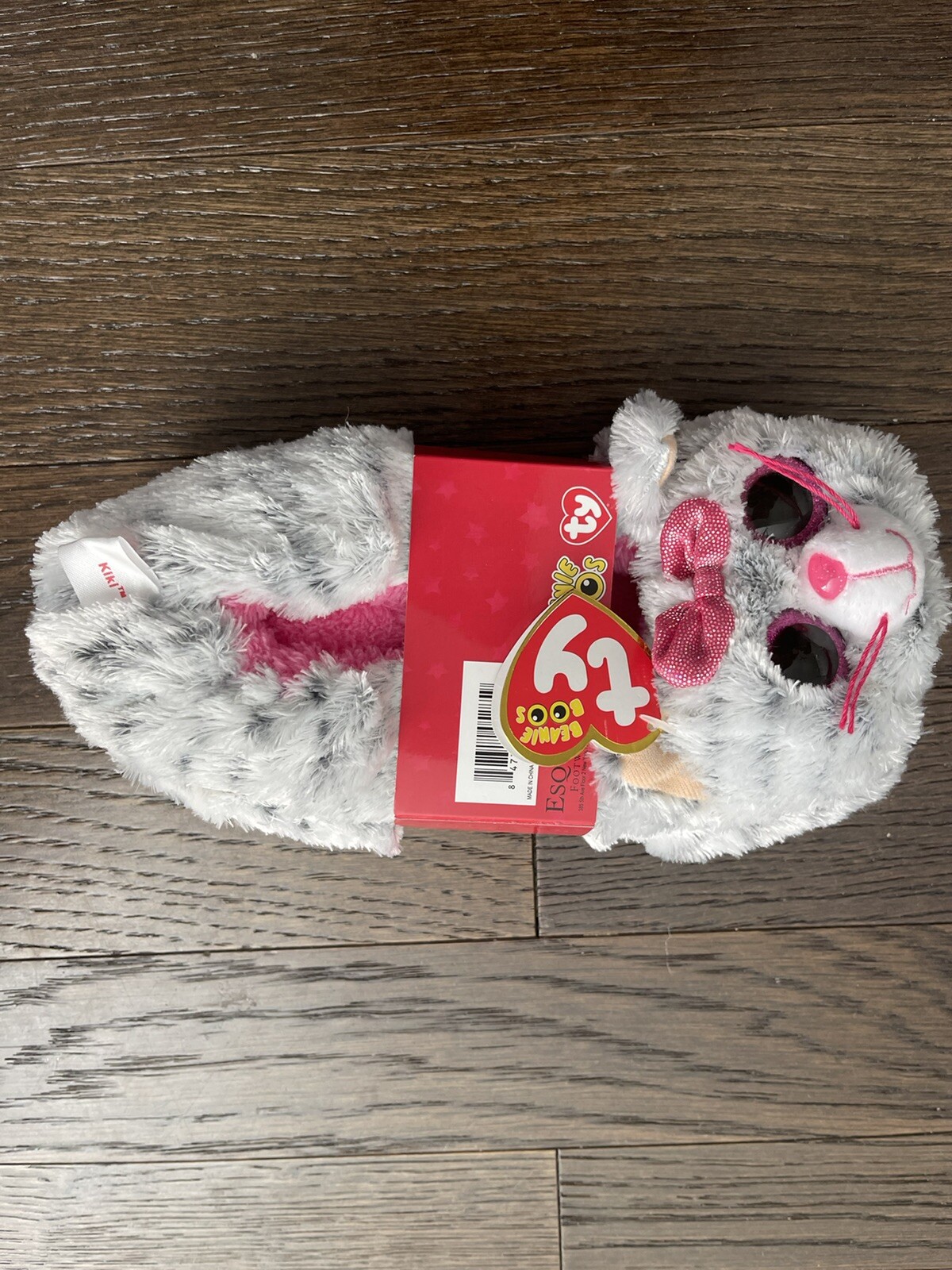 NWT TY Beanie Boos Slippers Socks KIKI Kitty Cat GIRL SZ 4-6 Large | eBay