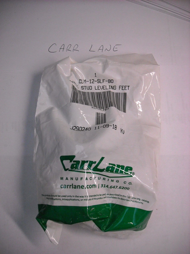 CLM-12-SLF-BO, Carr Lane, Metric Stud Leveling Feet, New Old Stock | eBay