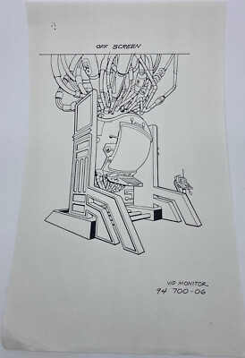 Skeleton Warriors 1994 Production Darrel Bowen COPY Model Cel Drawing ...