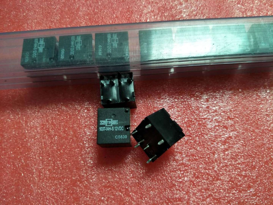 103T-1AH-S-12VDC Smallest Slim PCB Twin Relay 8 Pins x 10pcs | eBay