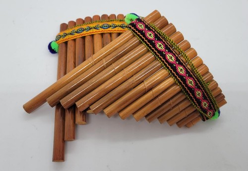 Artisan Pan Flute From Peru Made It of Bamboo For Beginners | eBay