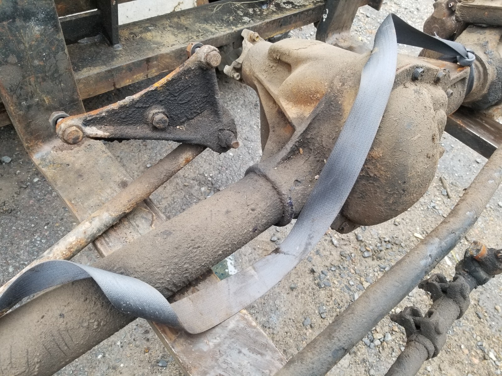 86-91 Kingpin Ford F350 Front Dana 60 Axle Assembly DRW 4.10 | eBay