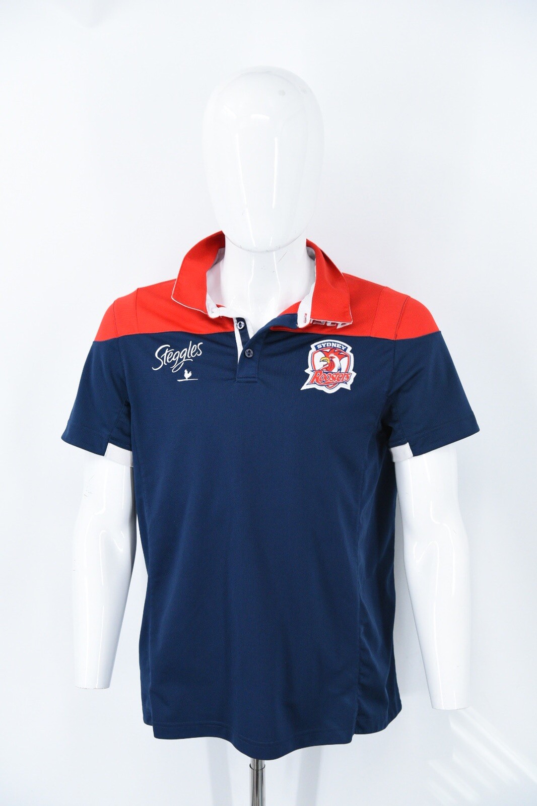 Sydney Roosters NRL Authentics Vintage Rugby Coaches' Polo Shirt ISC ...