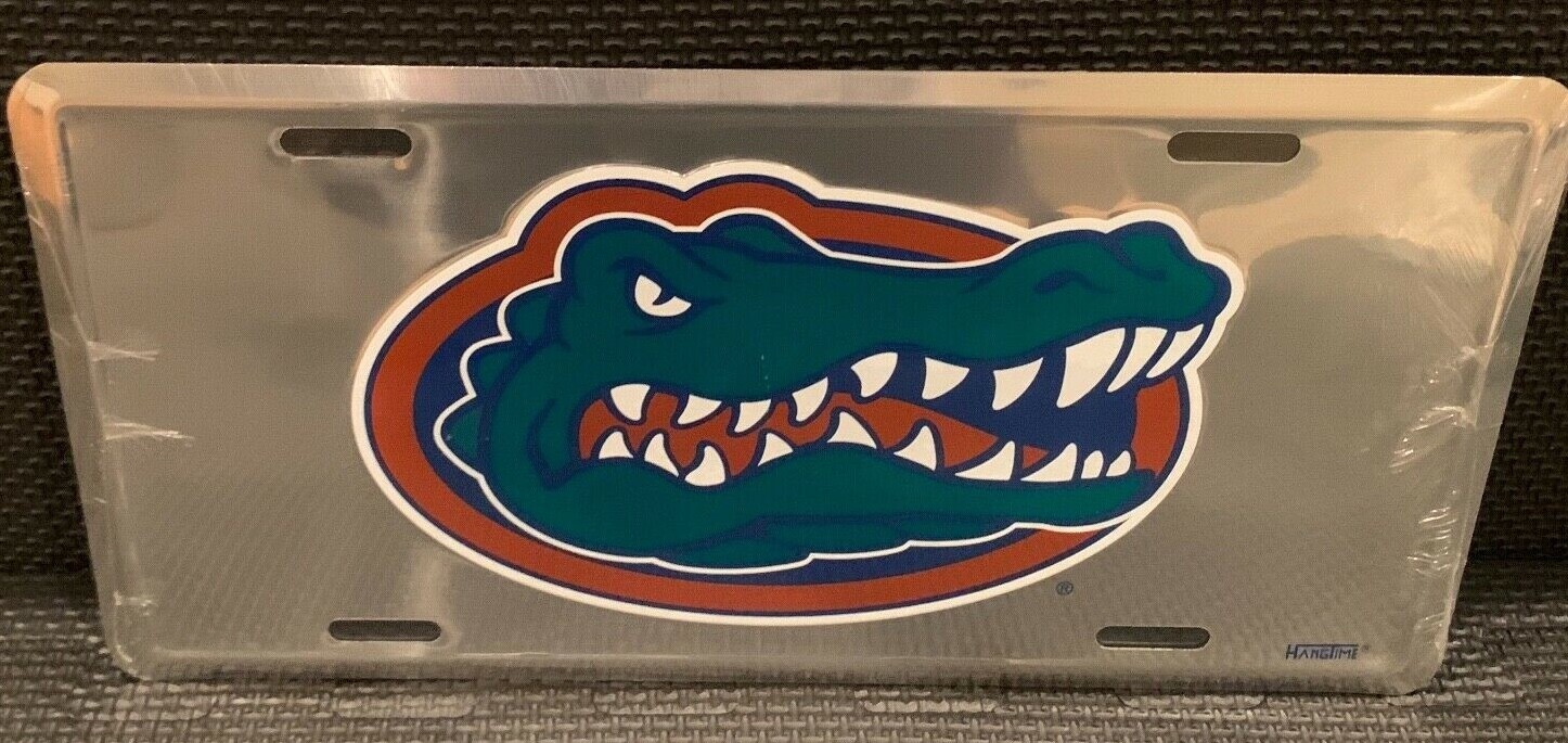 Florida Gators CAR TAGS Chrome Camo LICENSE PLATE METAL SIGN TRUCK | eBay