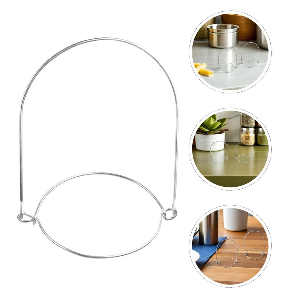 24PCS Stainless Steel Wire Handles - Handle Ease Mason Jar Wire Hangers ...