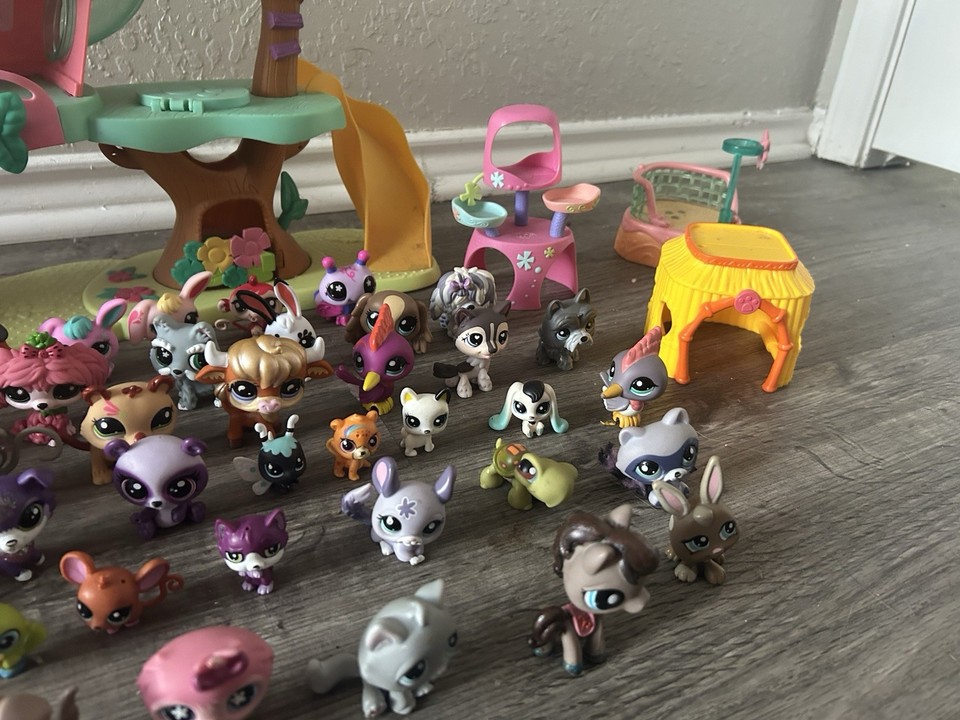 Huge LPS Lot! Pets, Houses, Playset , Carriers, Accs & More | eBay