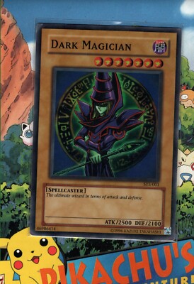 Yugioh! TCG Dark Magician SYE-001 Super Rare Heavy Damage | eBay