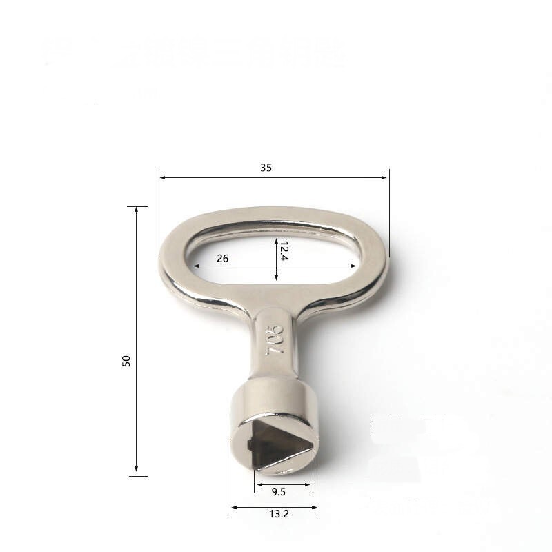 Gas Meter Box Key Utility Meter Box Cupboard Key Triangle | eBay UK