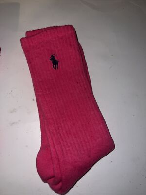 New ONE PAIR of Custom Tie Dye Polo Ralph Lauren Crew Socks Size L Hot ...