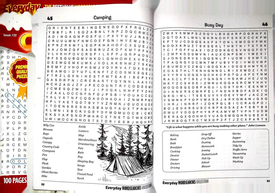 5 X WORDSEARCH BOOKS EVERYDAY PUZZLE MAG 5 ISSUES BRAND NEW 620 PUZZLES | eBay UK