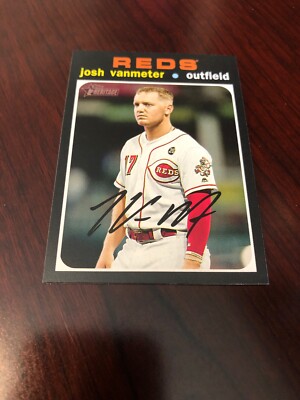 Josh Vanmeter Cincinnati Reds 2020 Topps Heritage # 105 *Mint* | eBay
