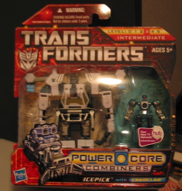 Hasbro Transformers Power Core Combiners (PCC) Icepick with Chainclaw ...