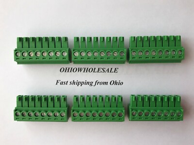 8 Poles 3.81mm Phoenix Connector Terminal Block Phoenix Contact Set of ...