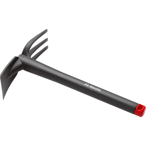 3 Prong Cultivator Fiberglass Adze Hoe w/ Fork, Dual Headed Weeding ...