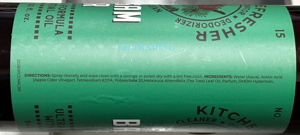 CASA CLEAN ~ BALSAM FIR KITCHEN REFRESHER Cleaner Odor Eliminator ...