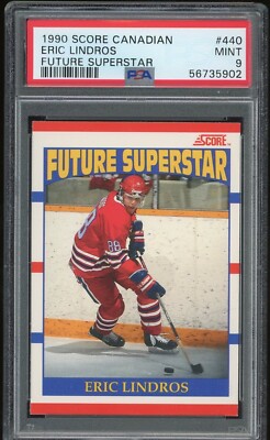 Eric Lindros 1990-91 Score Canadian Rookie Card #440 Philadelphia ...