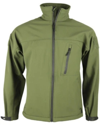Kombat UK Trooper Tactical Soft Shell Jacket (Olive Green) Military ...