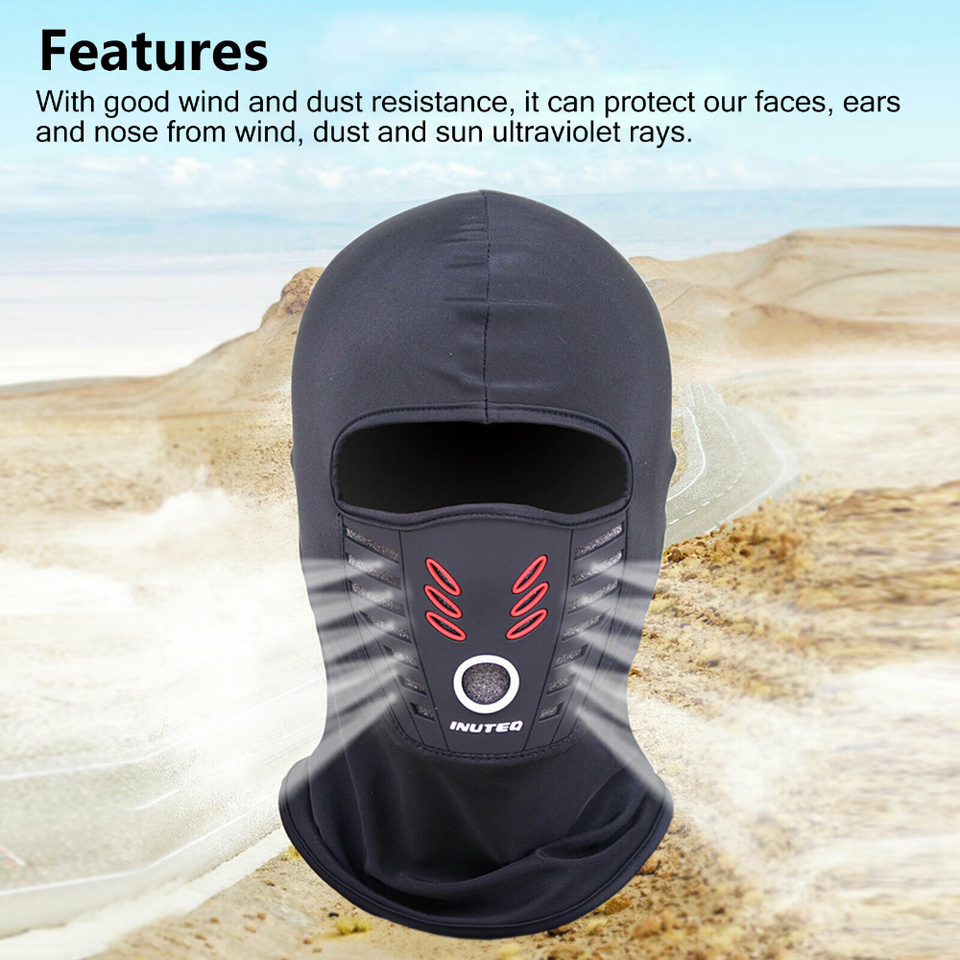 Balaclava Face Mask UV Protection Ski Sun Hood Tactical Masks for Men ...