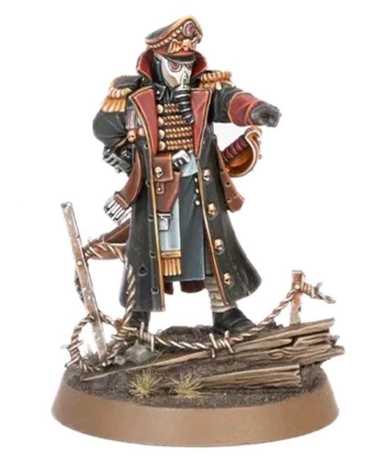 Death Korps Of Krieg Lord Commissar Brand New On Sprue Warhammer 40K ...