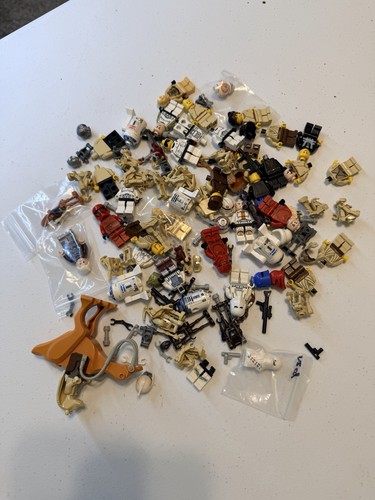 Star Wars Lego Minifigs And Accessories!!! All Pictured Are Included ...
