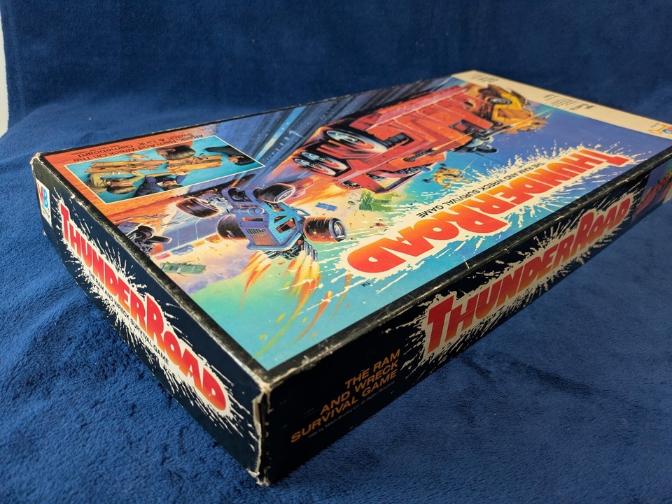 DELUXE 1986 Thunder Road Board Game PAINTED + Many Extras FULLY ...
