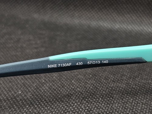NIKE 7130AF 7130, 430 Matte Blue 57-13-140 Eyeglasses Frame | eBay