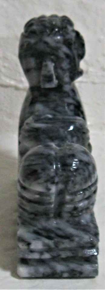 Vintage Marble Hand-Carved Chac Mool Sculpture Detailed 4"H x 4 1/2"L ...