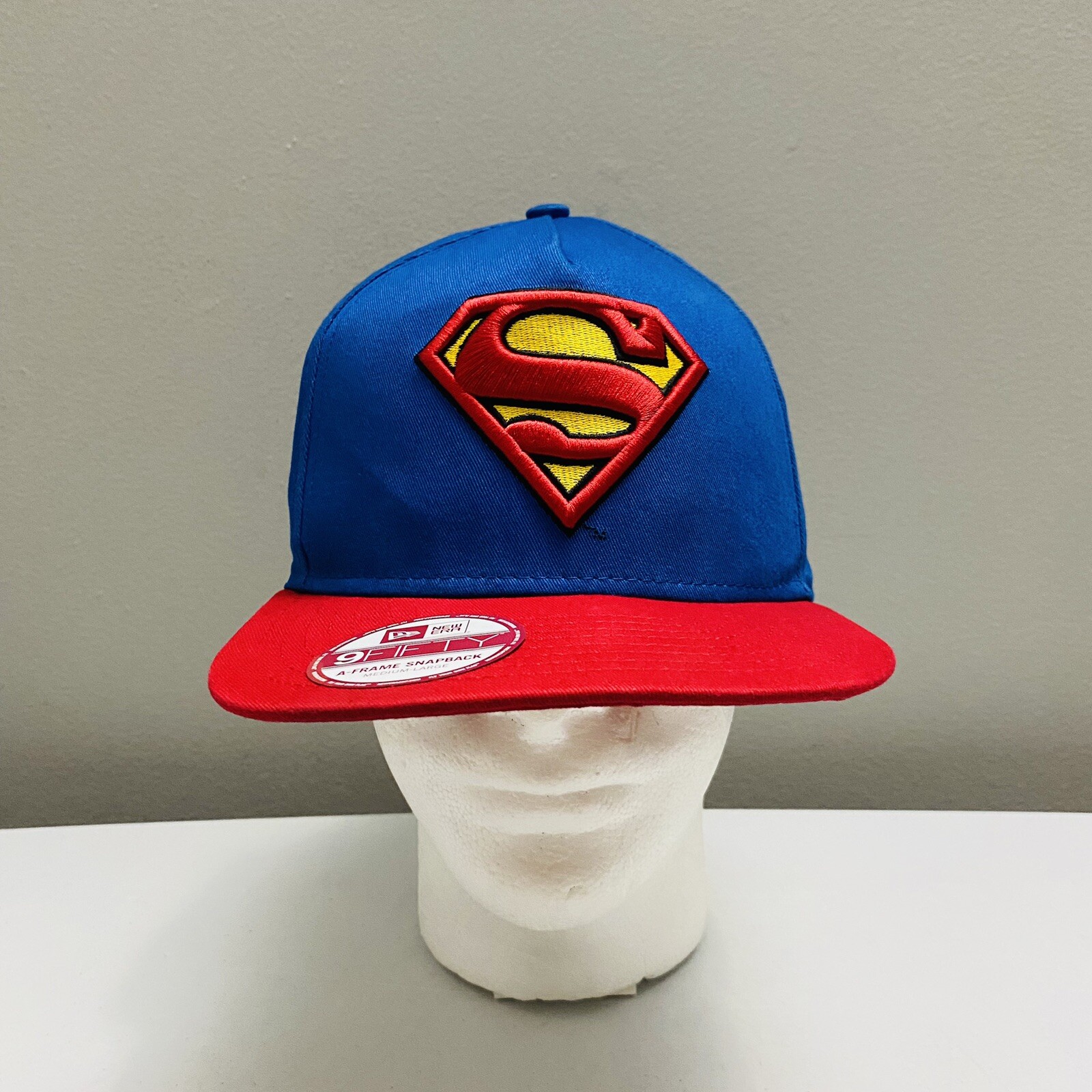 New Era 59FIFTY Superman Snapback Hat Cap DC Comics S… - Gem