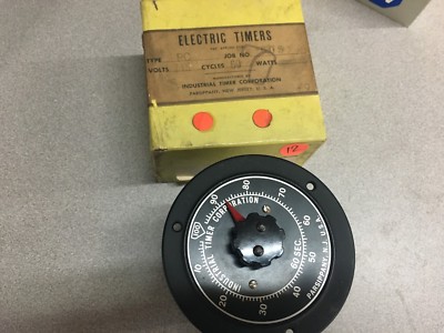 NEW IN BOX ELECTRIC TIMERS PC 60S | eBay