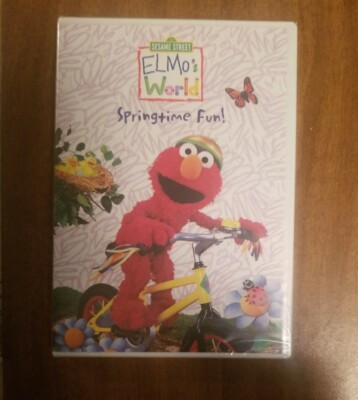 Sesame Street - Elmo's World -Springtime Fun (DVD, 2002) Birds, Bugs ...
